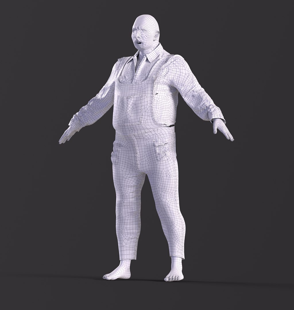 3D Game Character Village Fool - TurboSquid 2018500