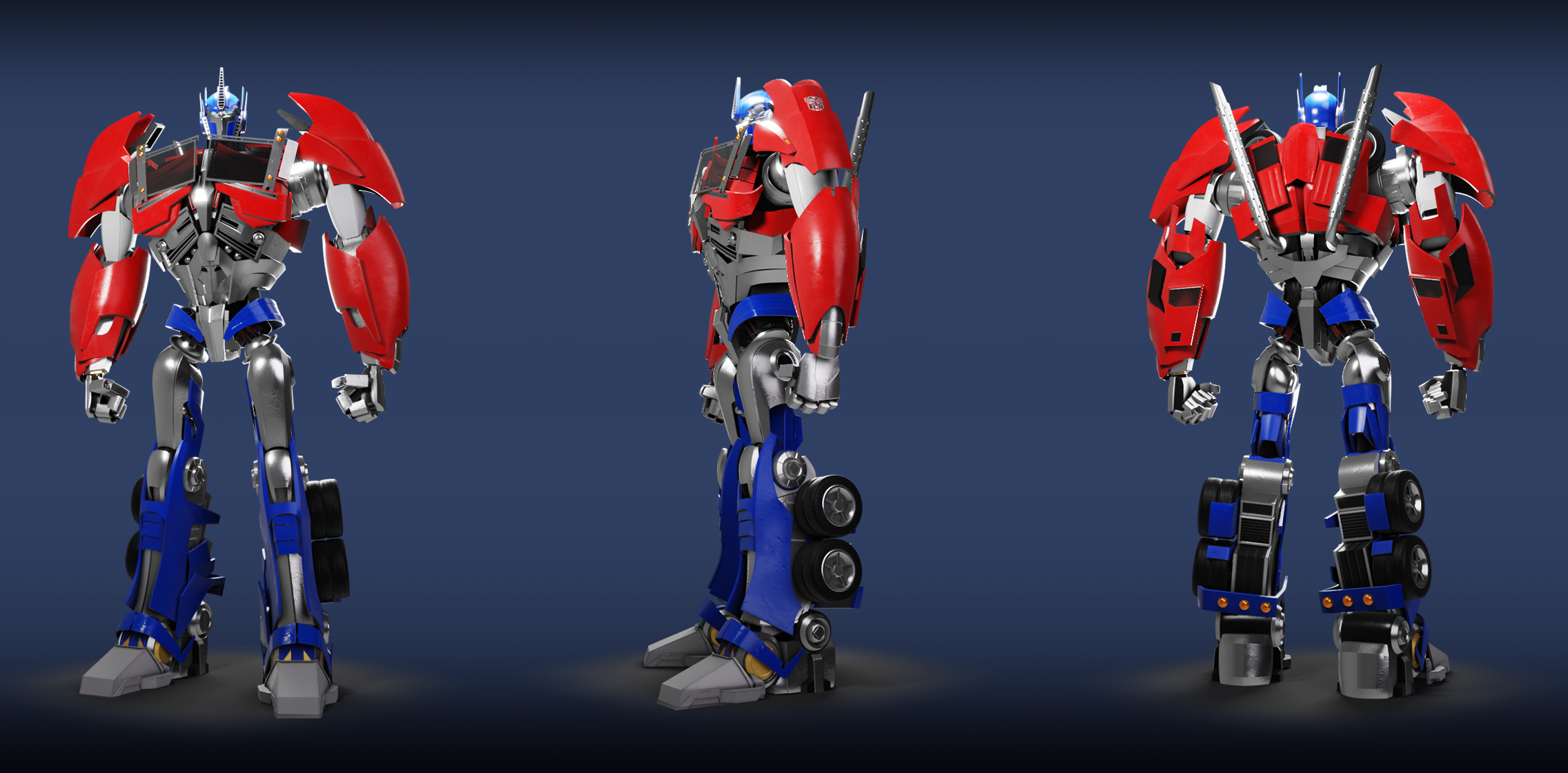 Optimus Prime Transformers Prime 3D model - TurboSquid 1802999