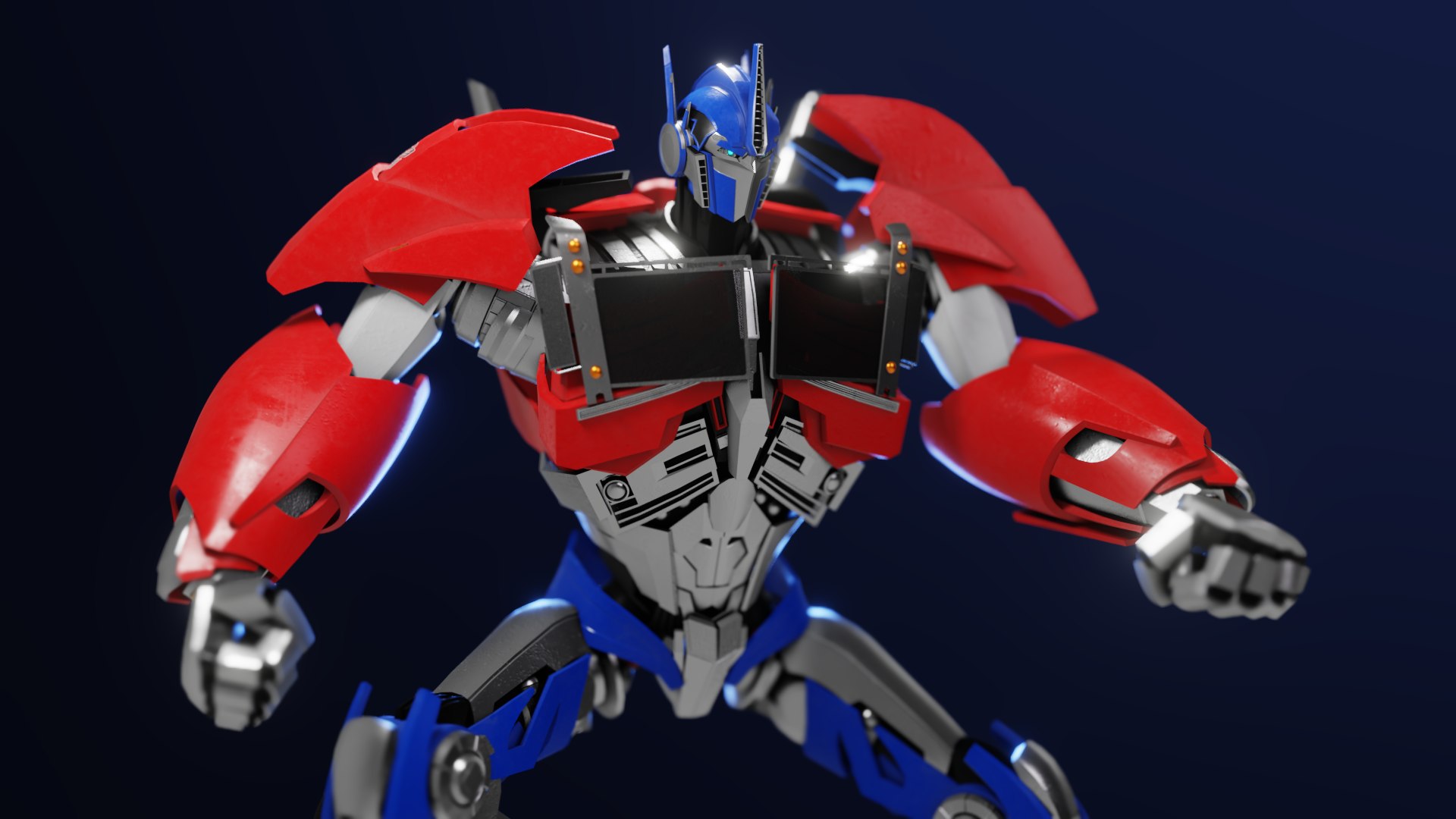 Optimus Prime Transformers Prime 3D Model - TurboSquid 1802999