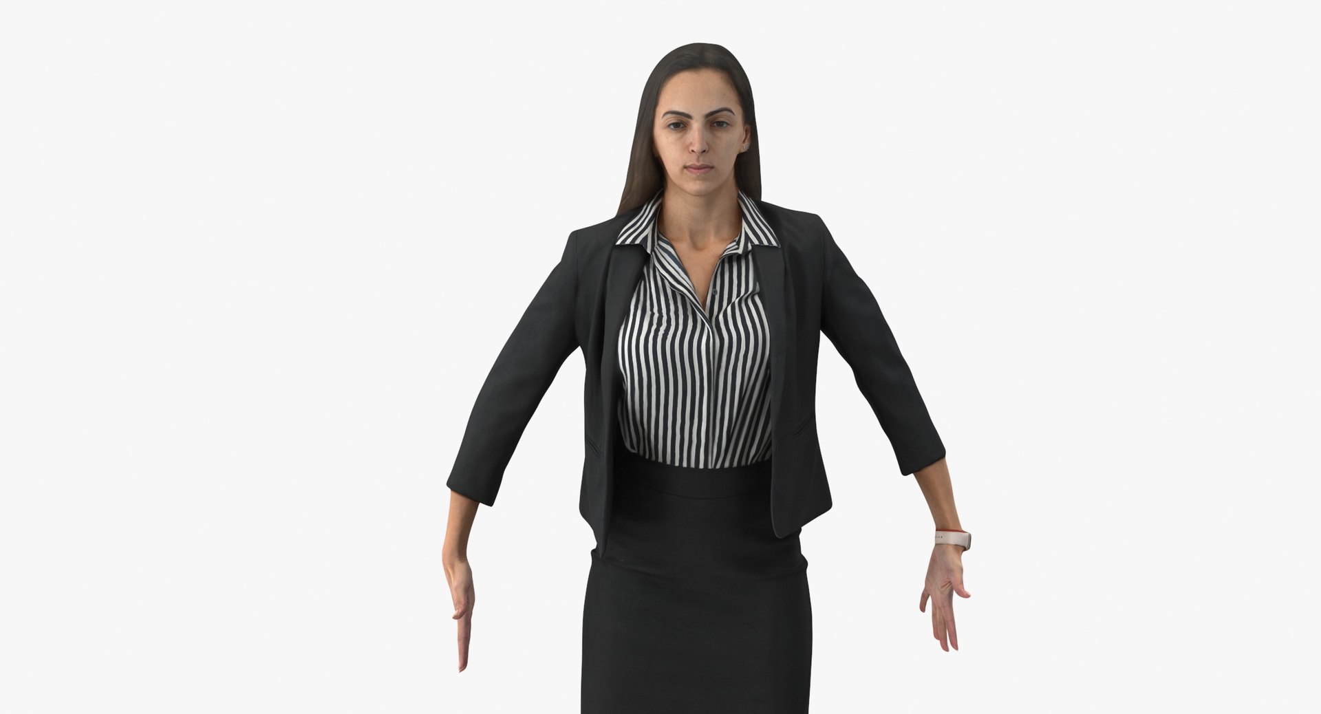 Desiree Business A Pose 3D model - TurboSquid 1982798