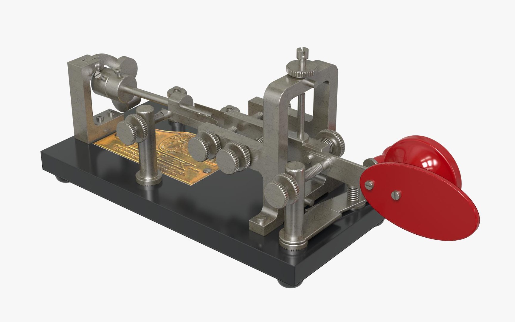 3D Model Telegraph Key Vibroplex Bug - TurboSquid 2299643