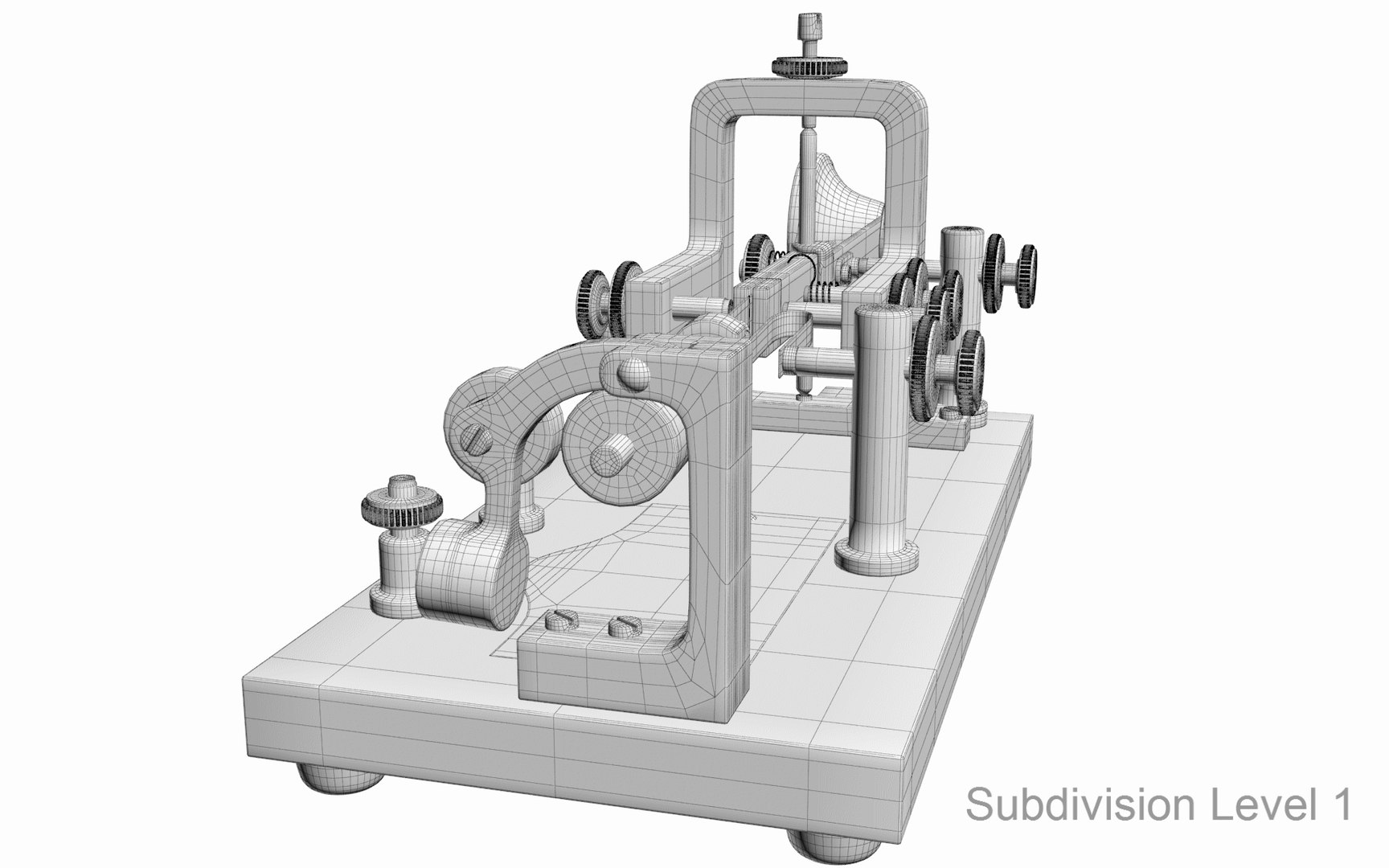 3D Model Telegraph Key Vibroplex Bug - TurboSquid 2299643