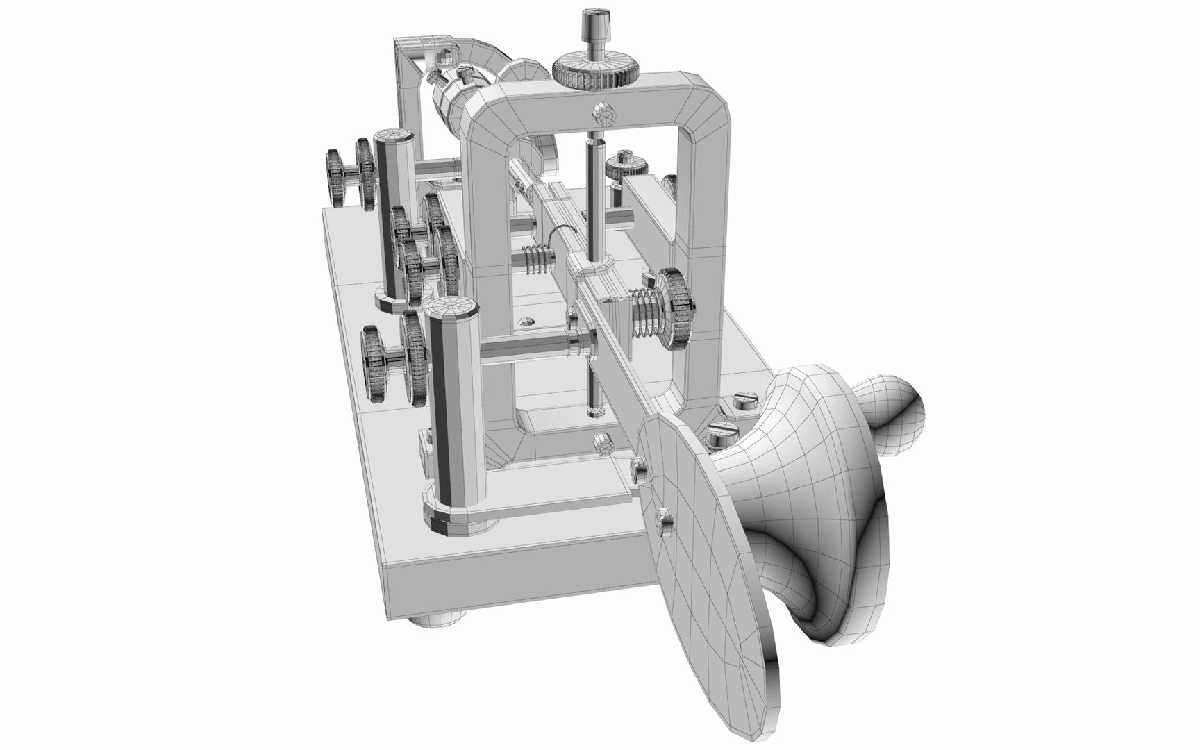 3D Model Telegraph Key Vibroplex Bug - TurboSquid 2299643