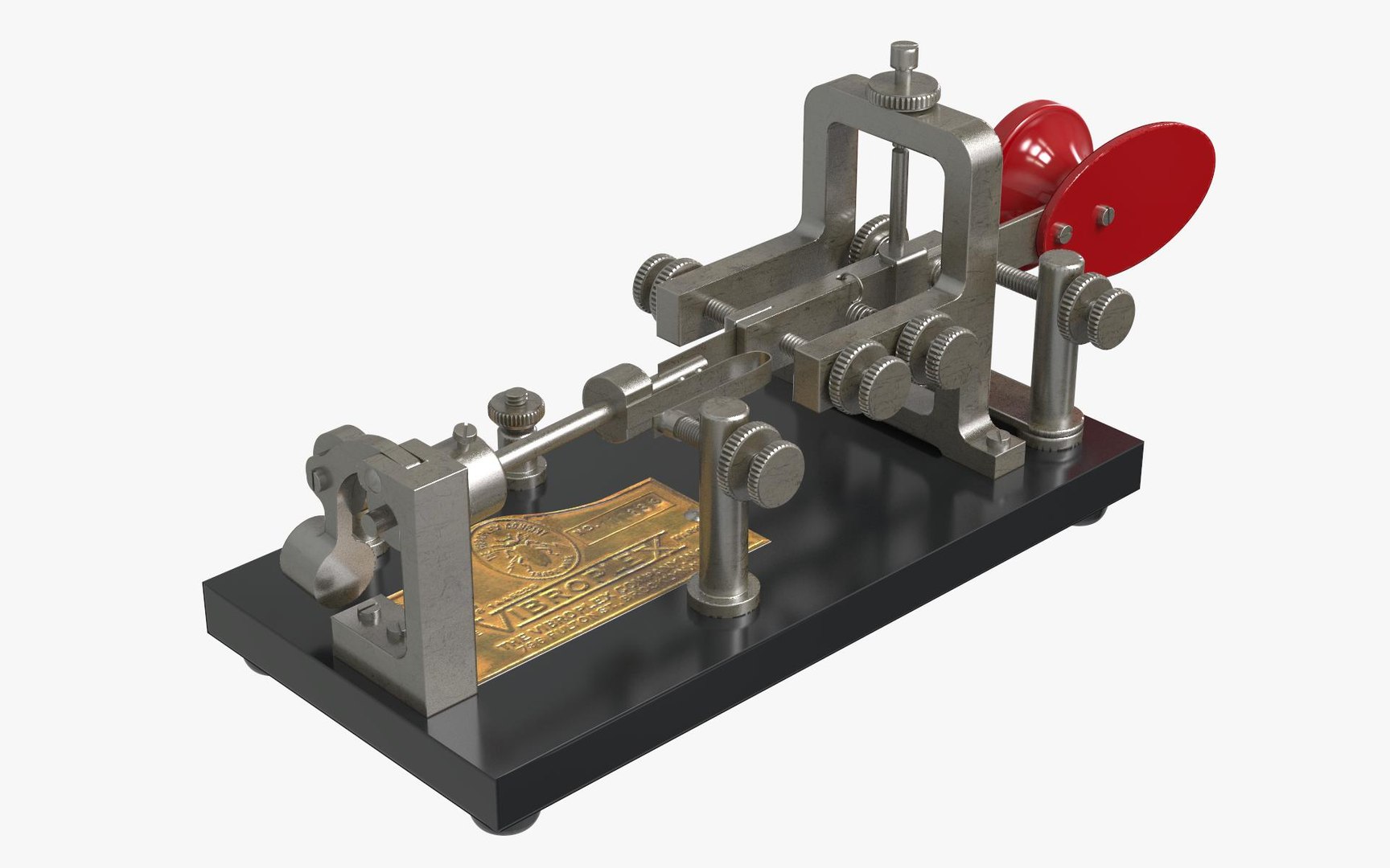 3D Model Telegraph Key Vibroplex Bug - TurboSquid 2299643