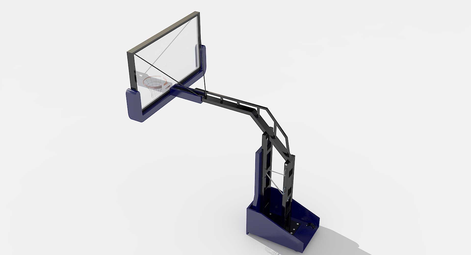 3D Model Basketball Stand - TurboSquid 1426427