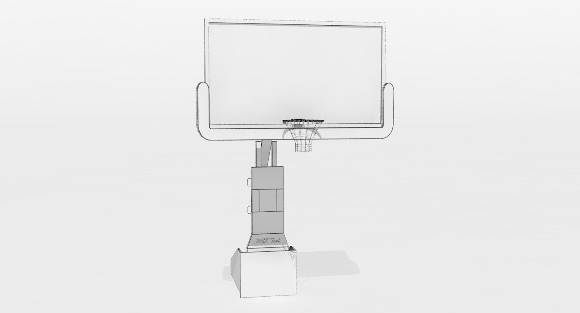 3D Model Basketball Stand - TurboSquid 1426427