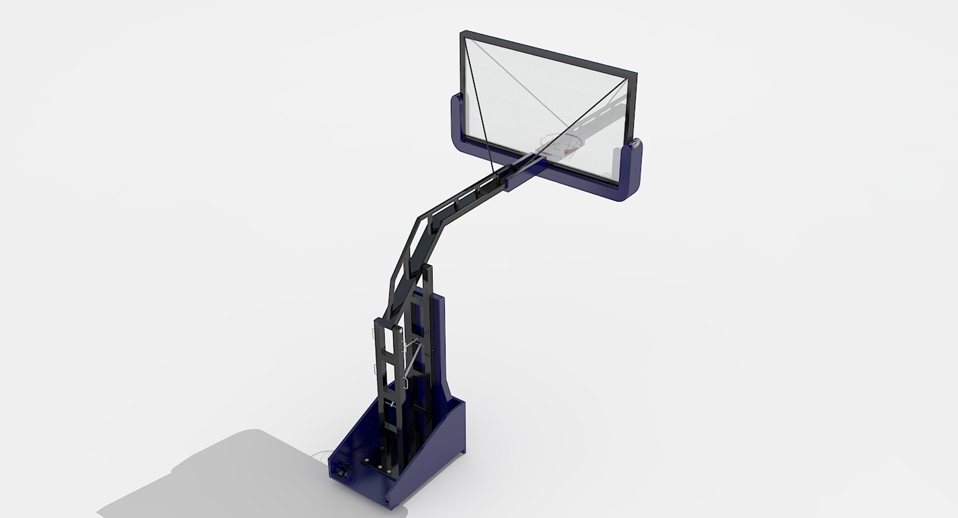 3D Model Basketball Stand - TurboSquid 1426427