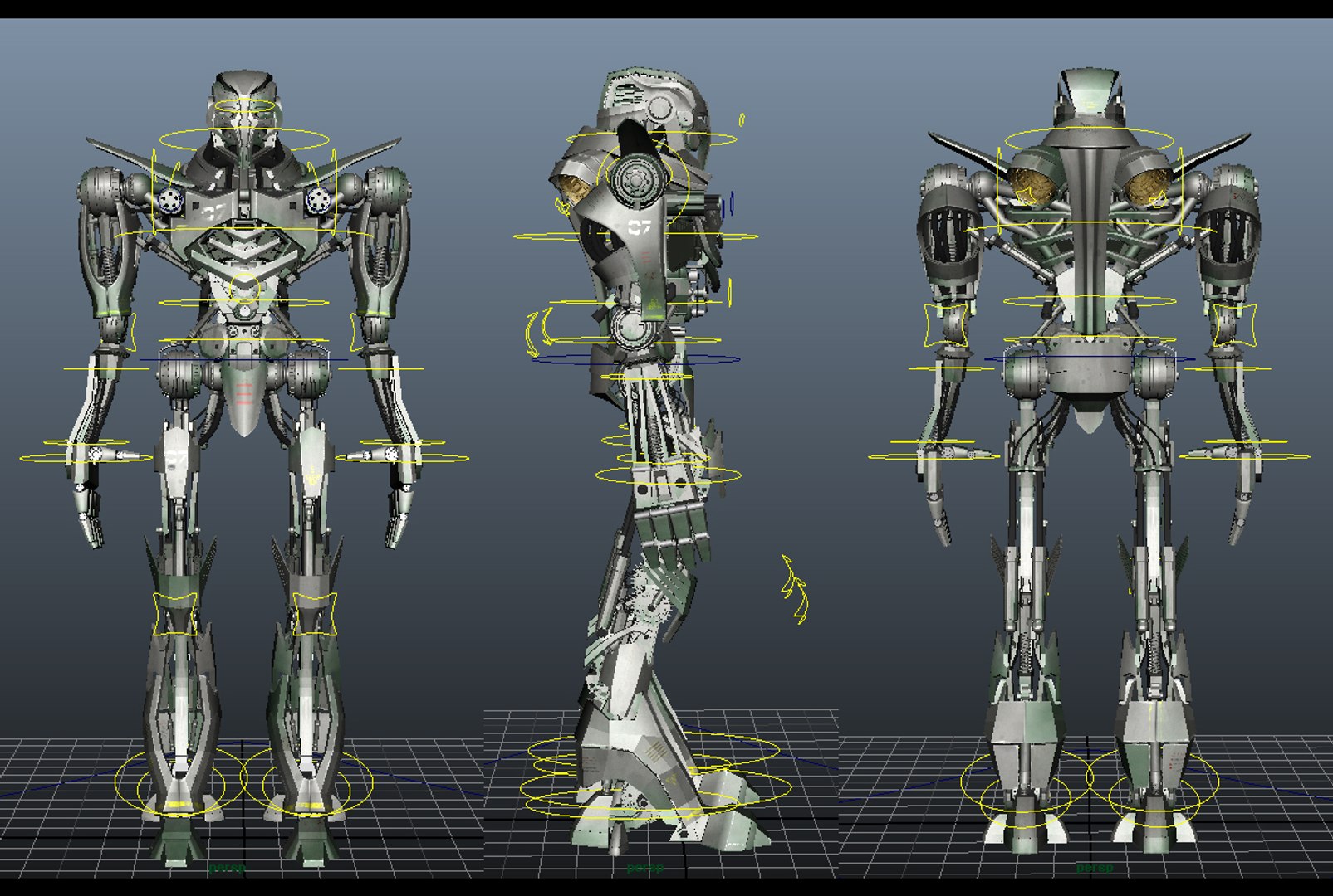 3D Robot Movies Games - TurboSquid 1567344