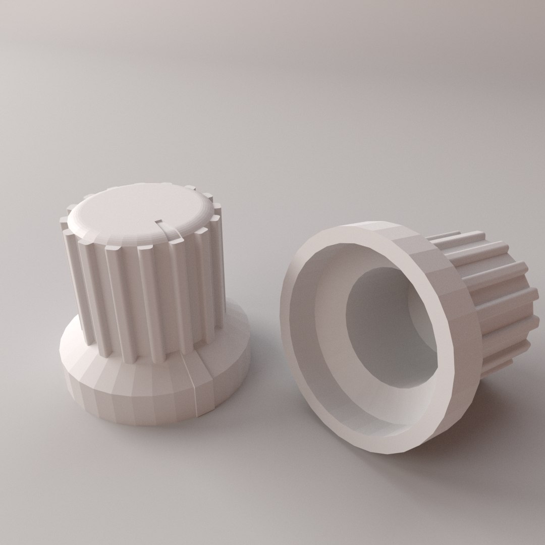 Rotary Knob 3D Model - TurboSquid 1557876
