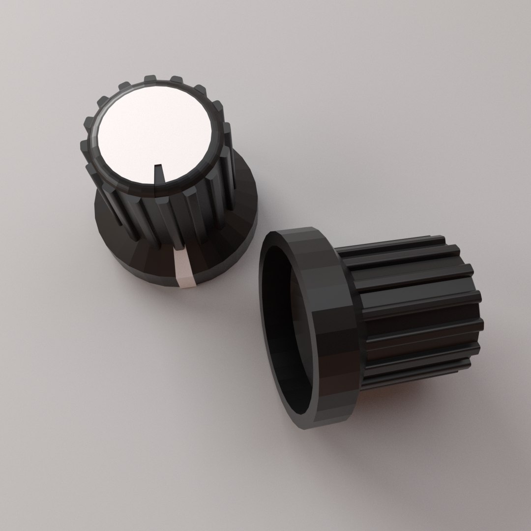 Rotary Knob 3D Model - TurboSquid 1557876