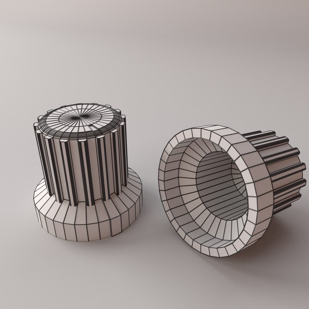 Rotary Knob 3D Model - TurboSquid 1557876