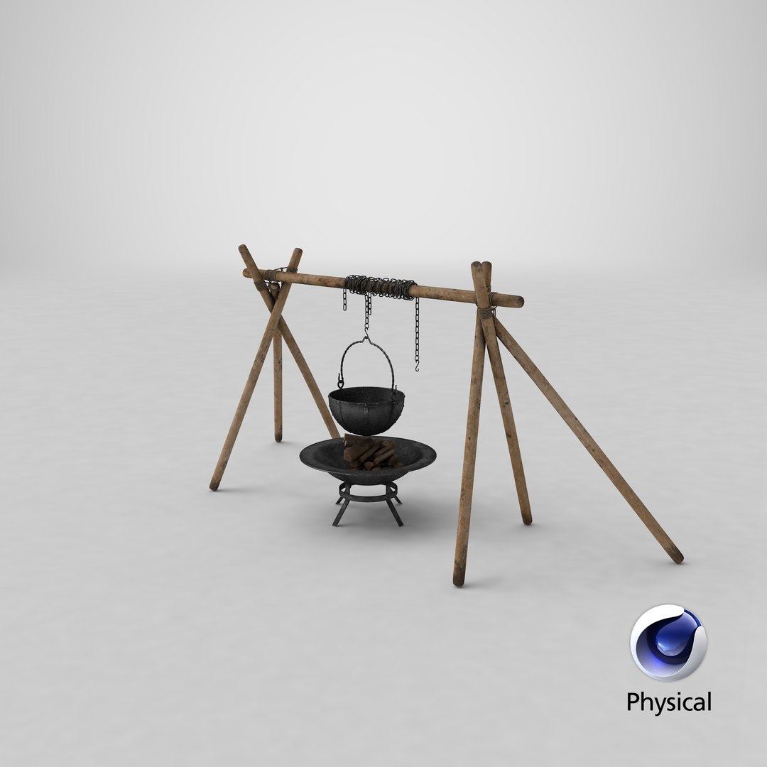 Medieval Cauldron 8K PBR Textures 3D model - TurboSquid 2016316