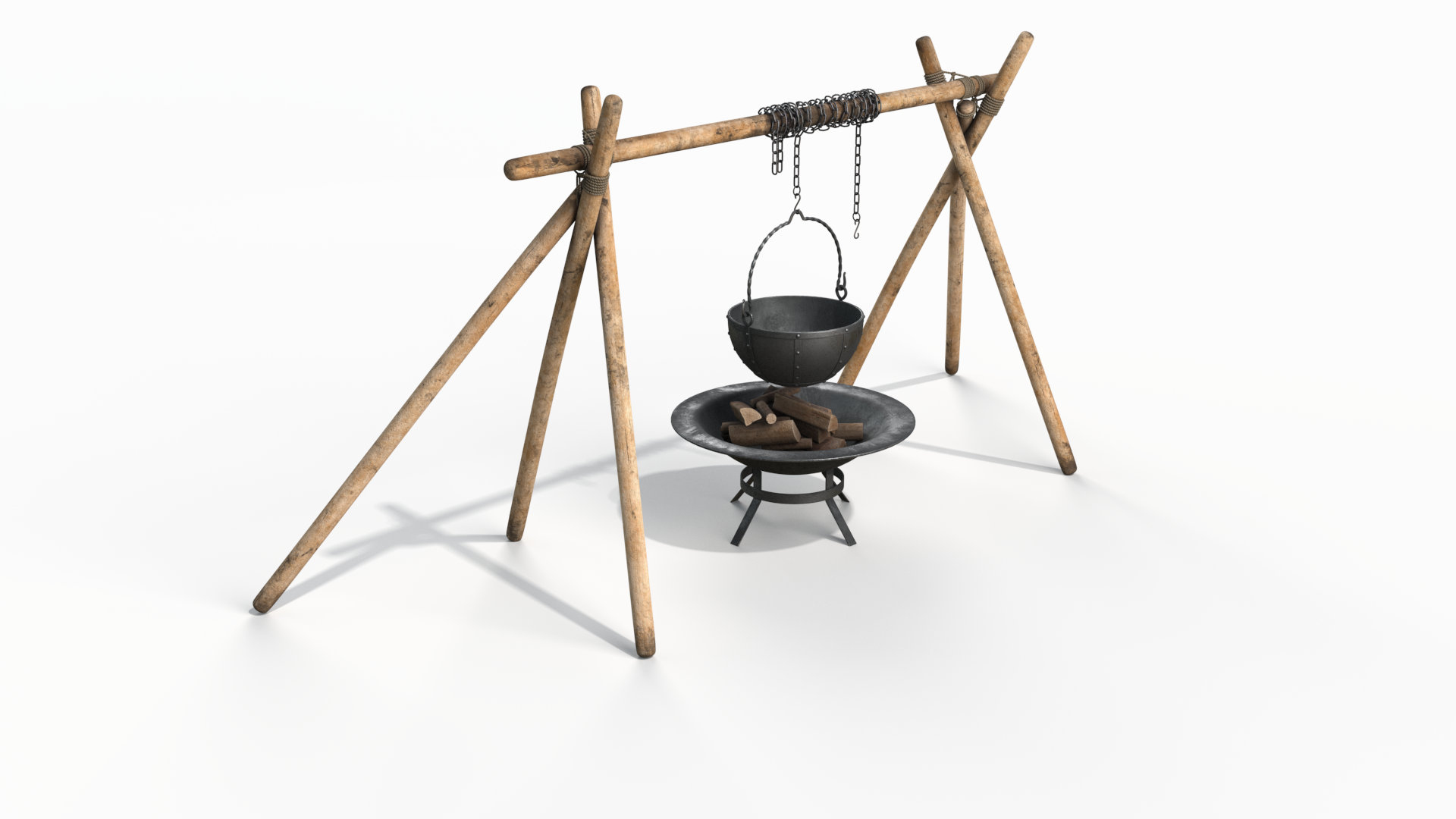 Medieval Cauldron 8K PBR Textures 3D Model - TurboSquid 2016316