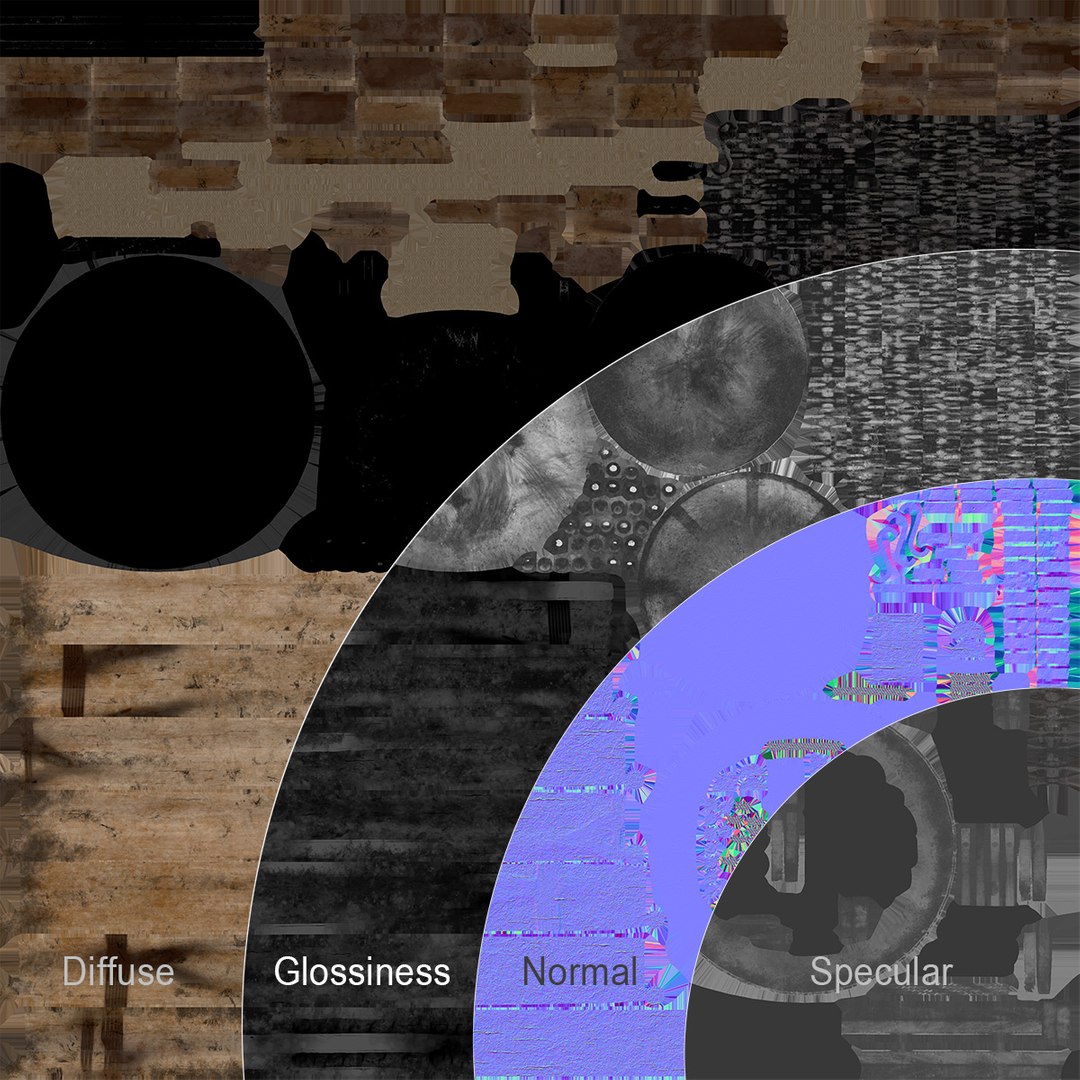 Medieval Cauldron 8K PBR Textures 3D Model - TurboSquid 2016316