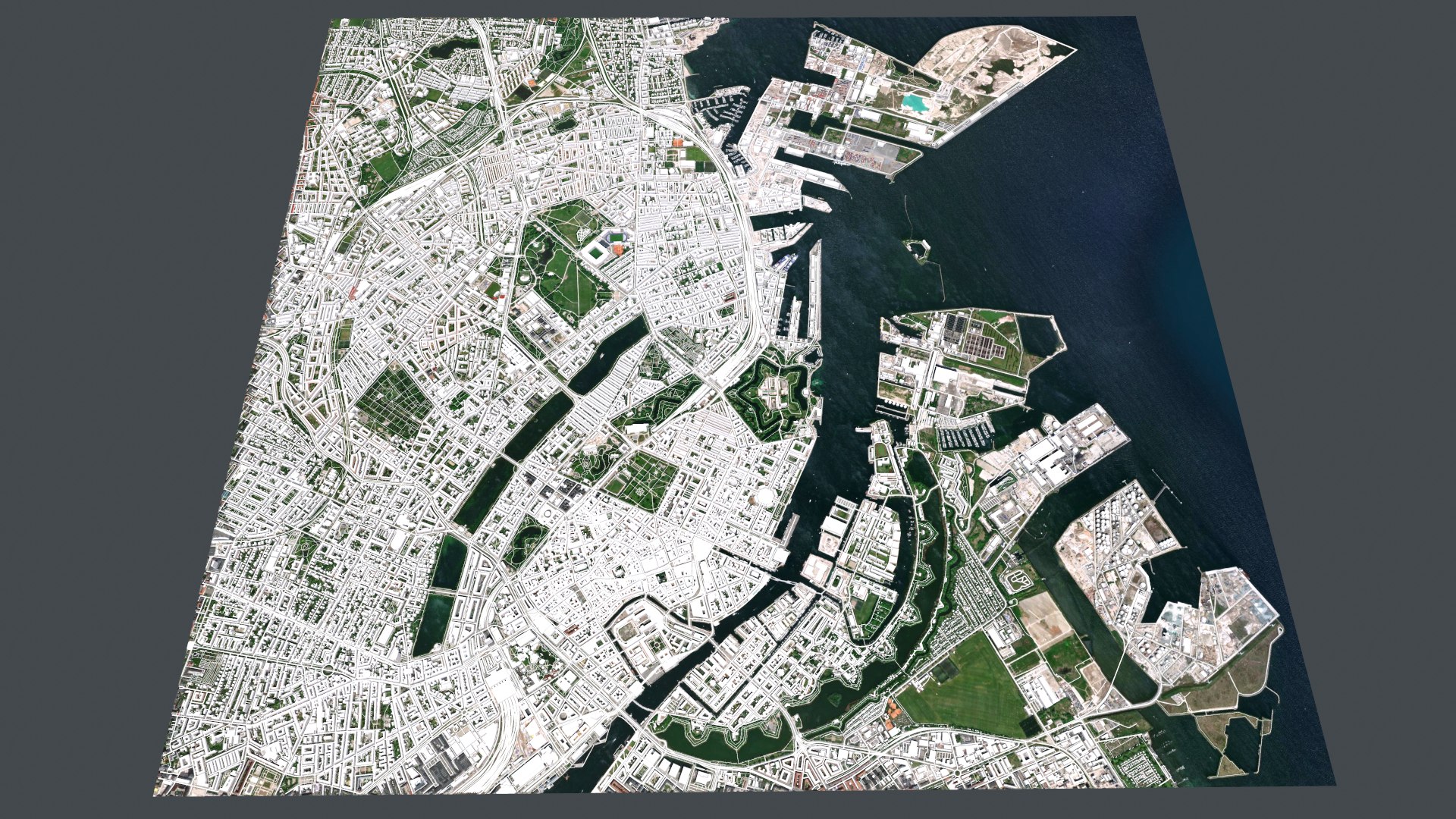 Cityscape Copenhagen Denmark 3D Model - TurboSquid 1849673