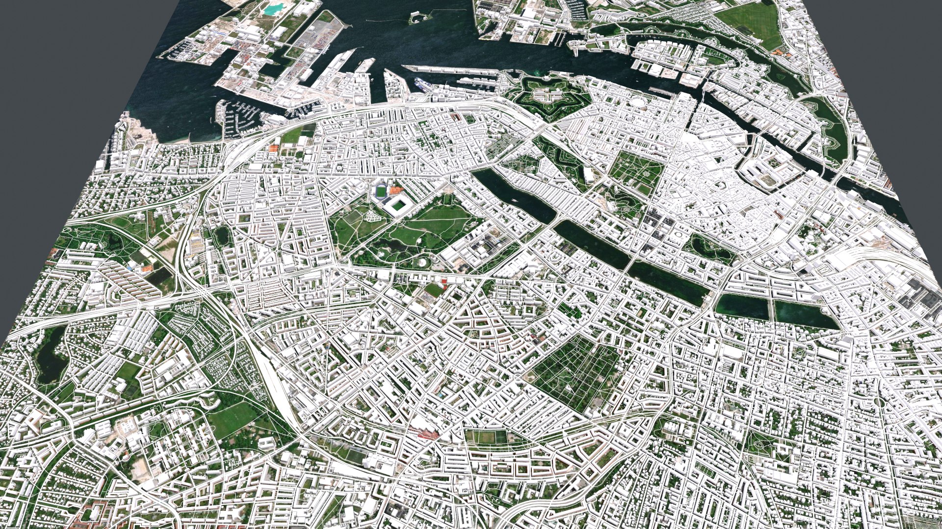 Cityscape Copenhagen Denmark 3D Model - TurboSquid 1849673