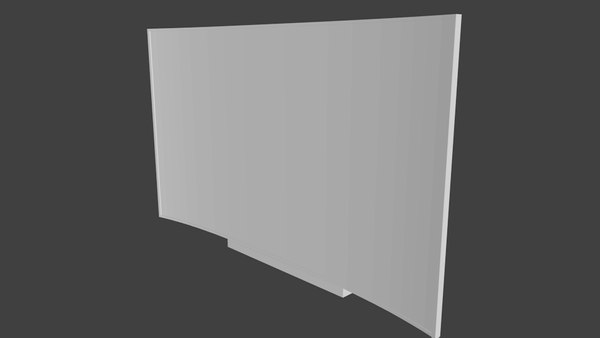 modelo 3d Curva de televisión - TurboSquid 1362971