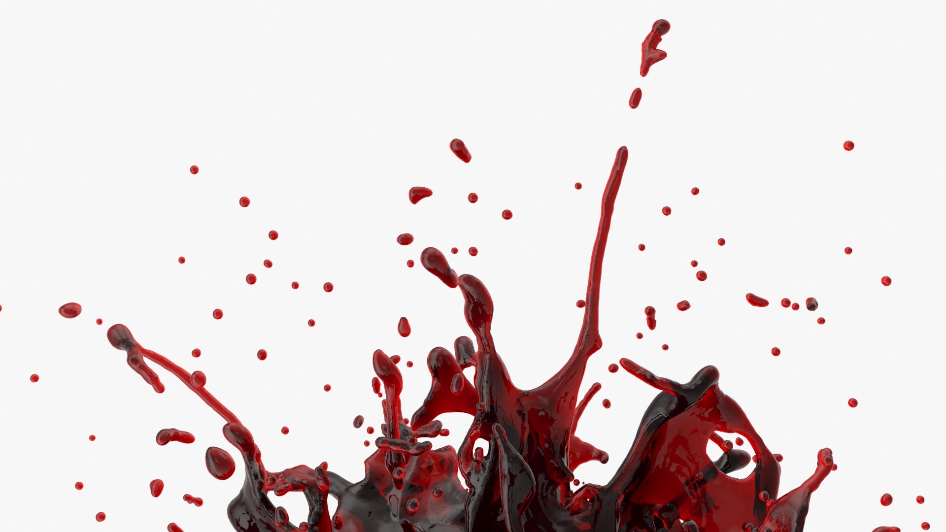 3D Blood Splash 19 - TurboSquid 1874183