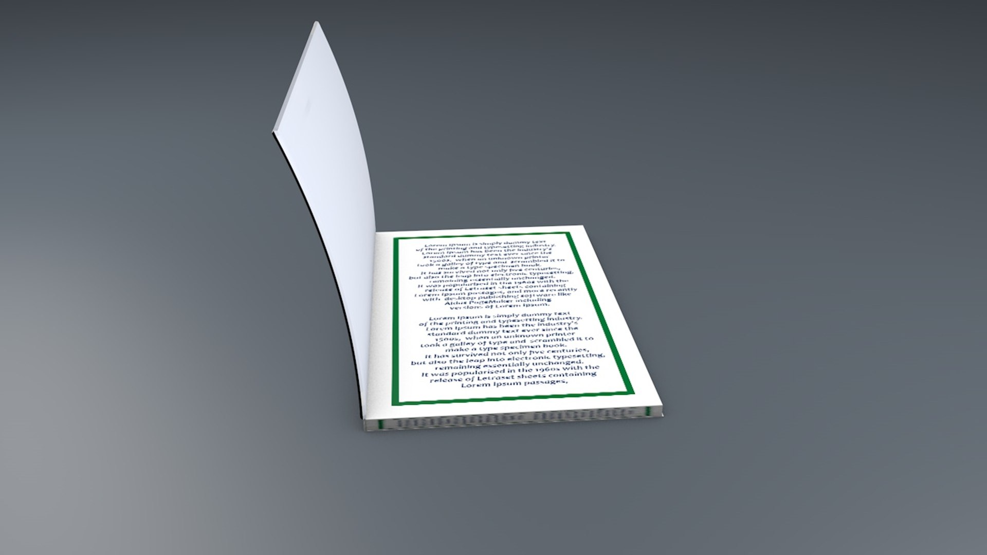 Rigged Book 3D Model - TurboSquid 1336550