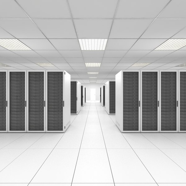 3ds max server room