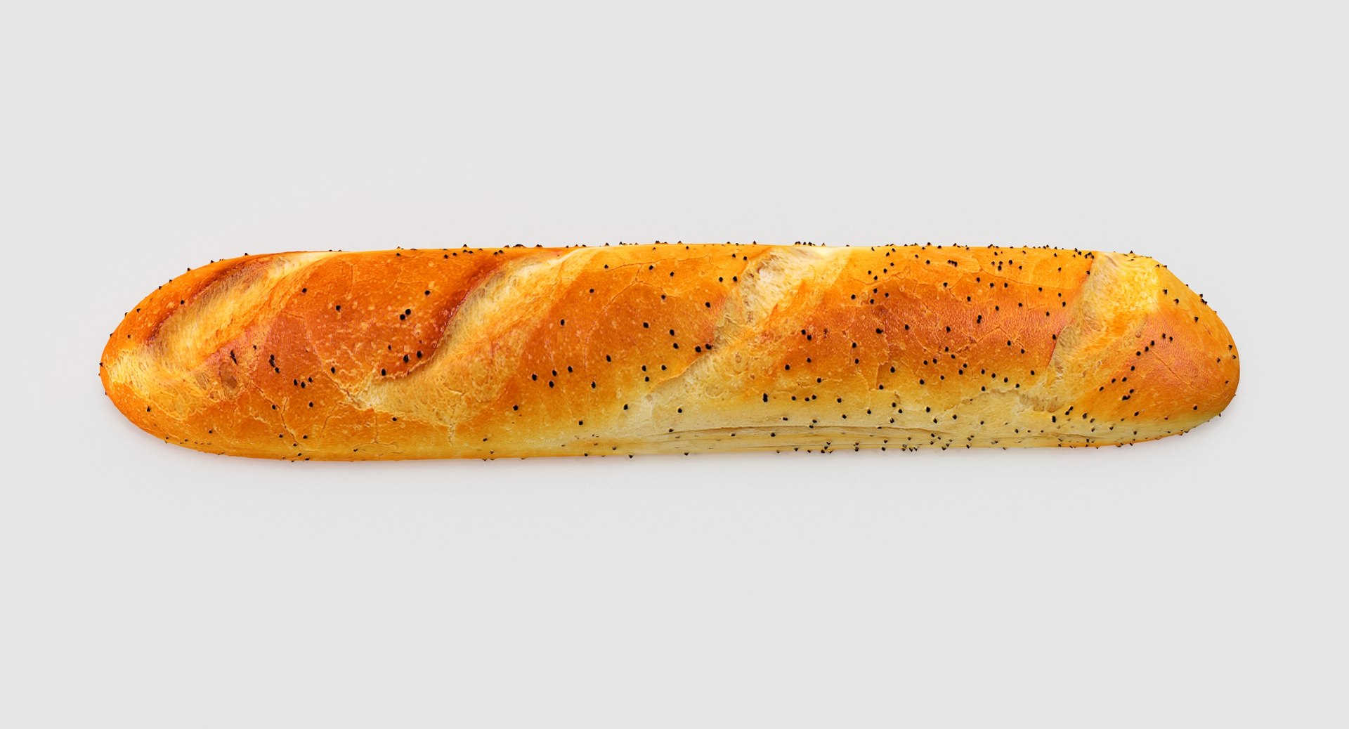 3d Bread Long