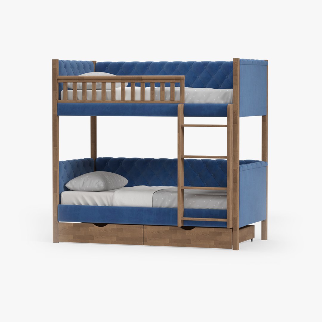 3D model Bunk Bed - TurboSquid 2054586