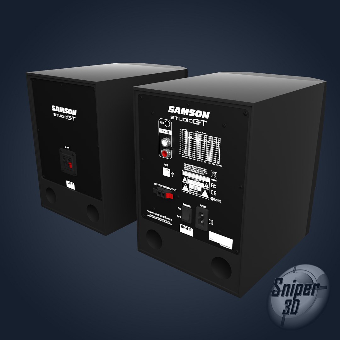 Samson Studio Gt 3d Model