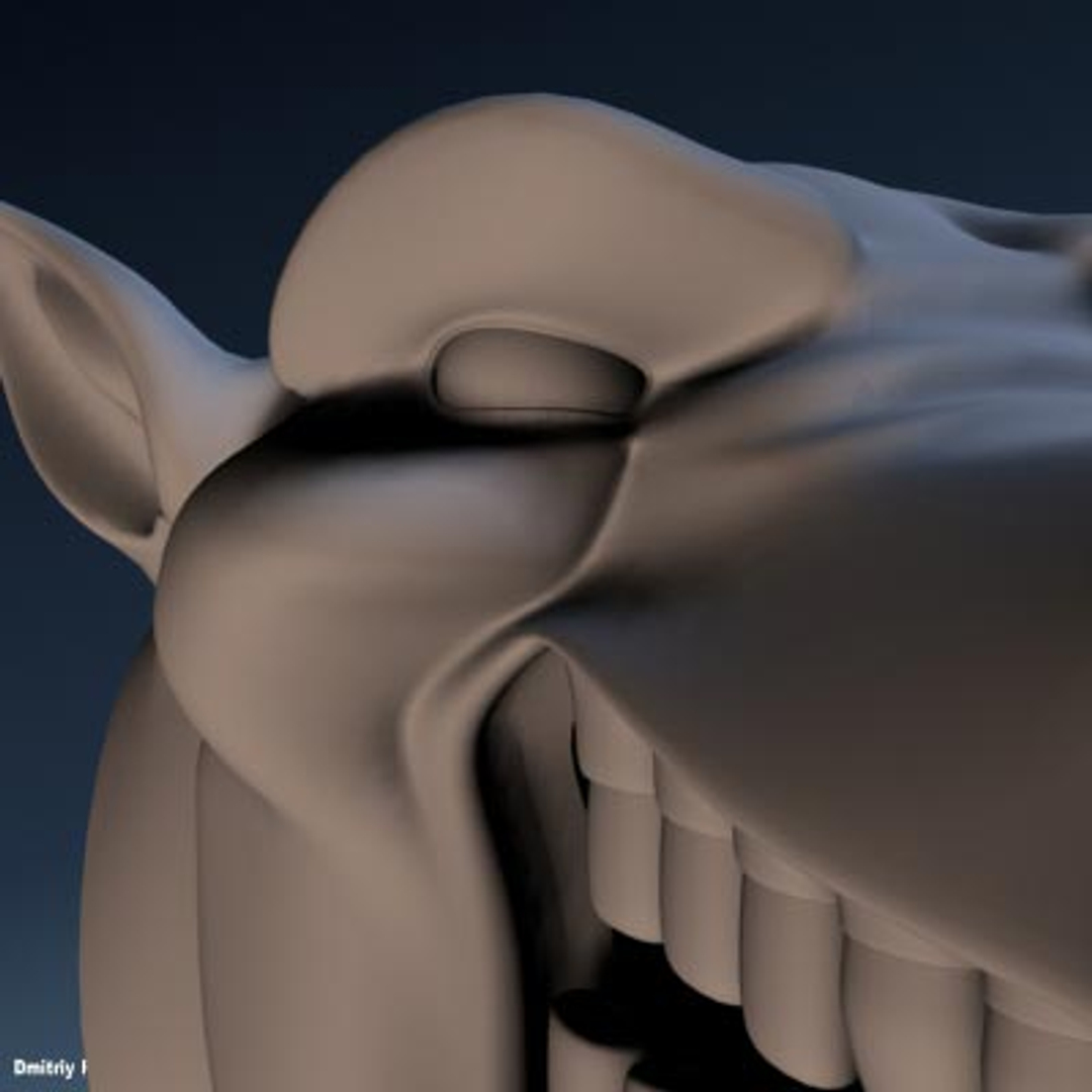 maya fantasy character werewolf