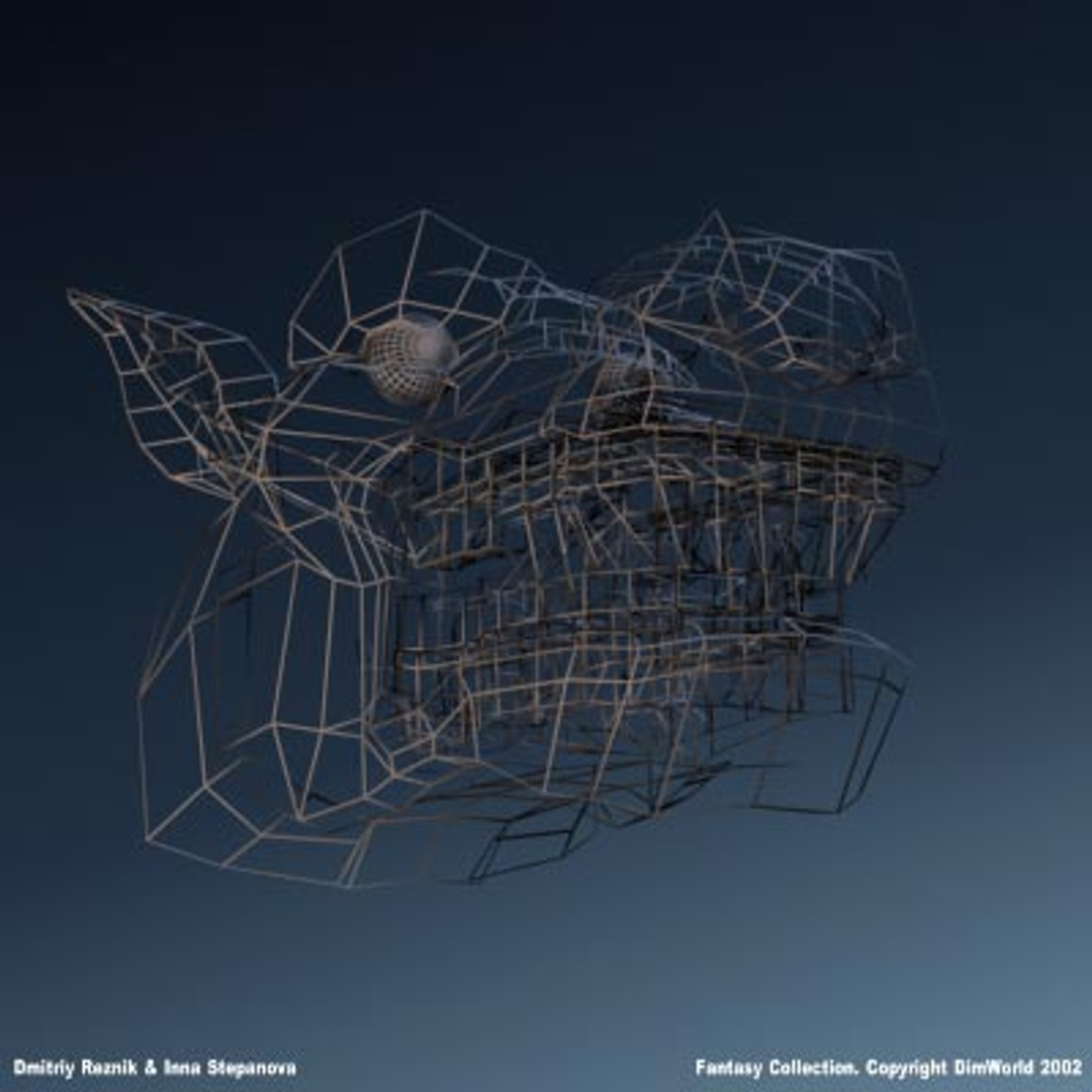 maya fantasy character werewolf