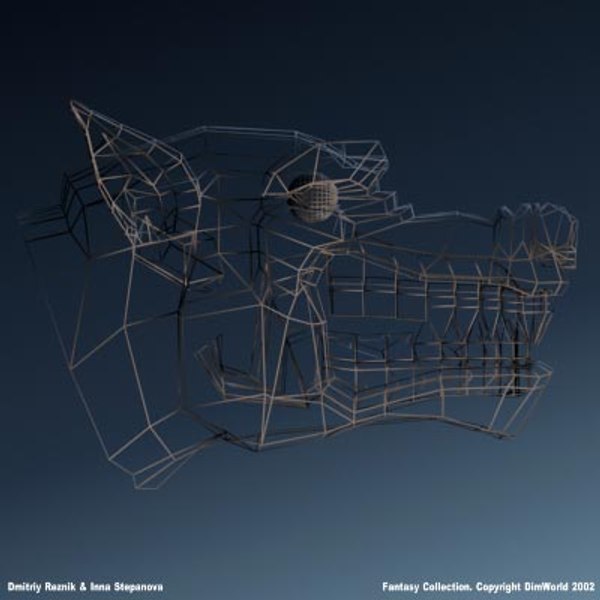 maya fantasy character werewolf