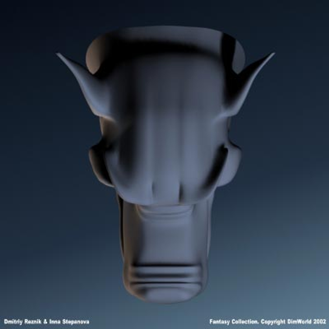 maya fantasy character werewolf