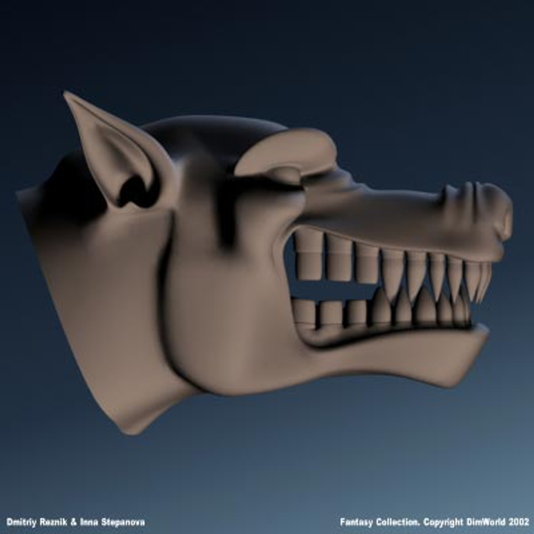 maya fantasy character werewolf