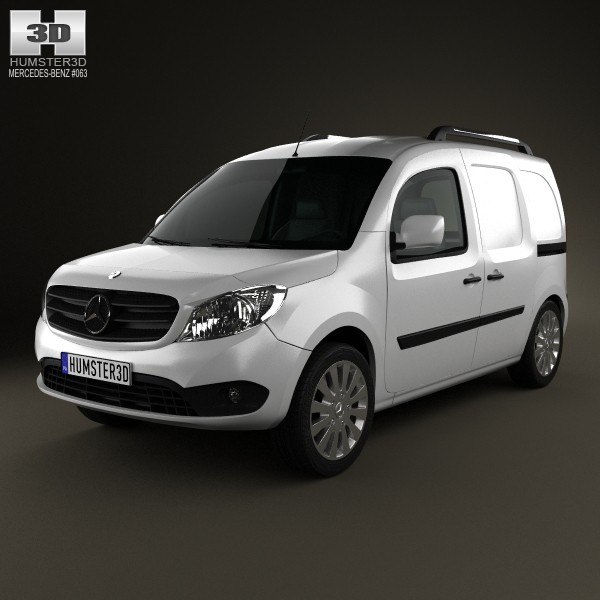 van mercedes benz 3d model