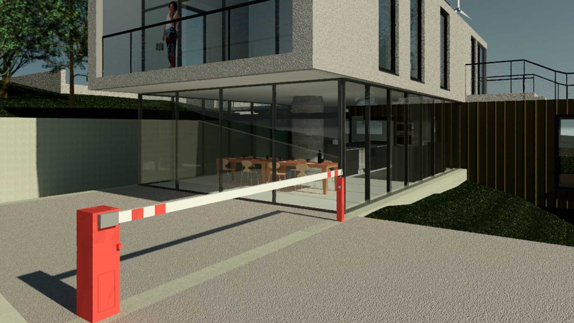 3D Automatic Gate Barrier - TurboSquid 2009858