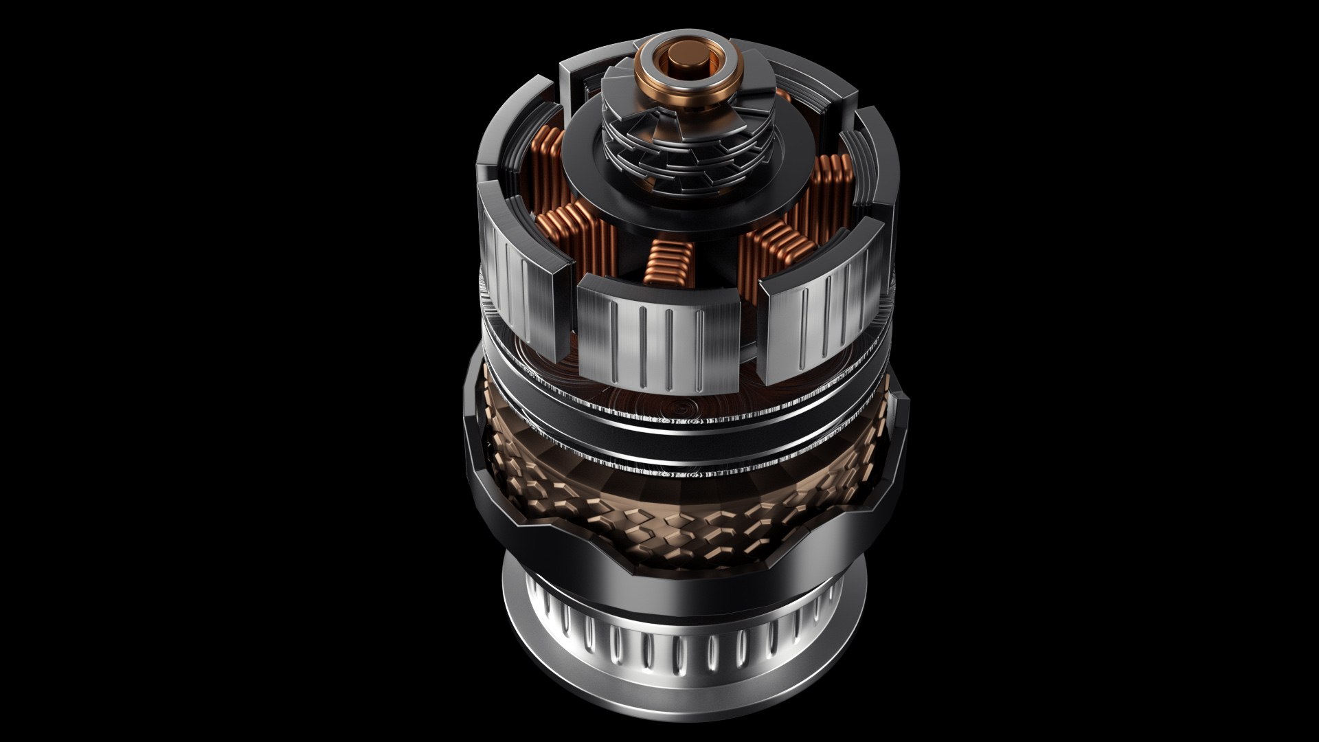 Electric Motor Motor Parts Model 3D Model - TurboSquid 2256217