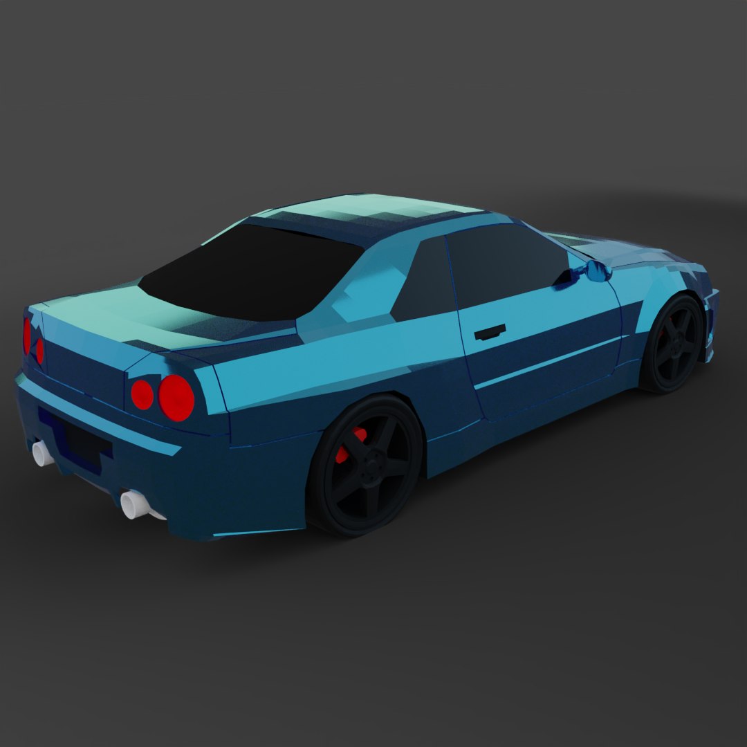 3D Nissan Skyline R34 Model - TurboSquid 1510700