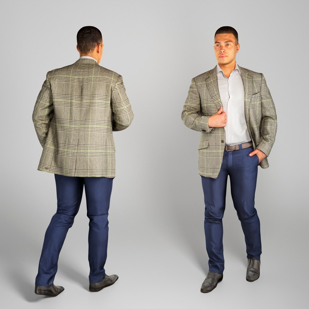 Photogrammetry human man character 3D - TurboSquid 1617530