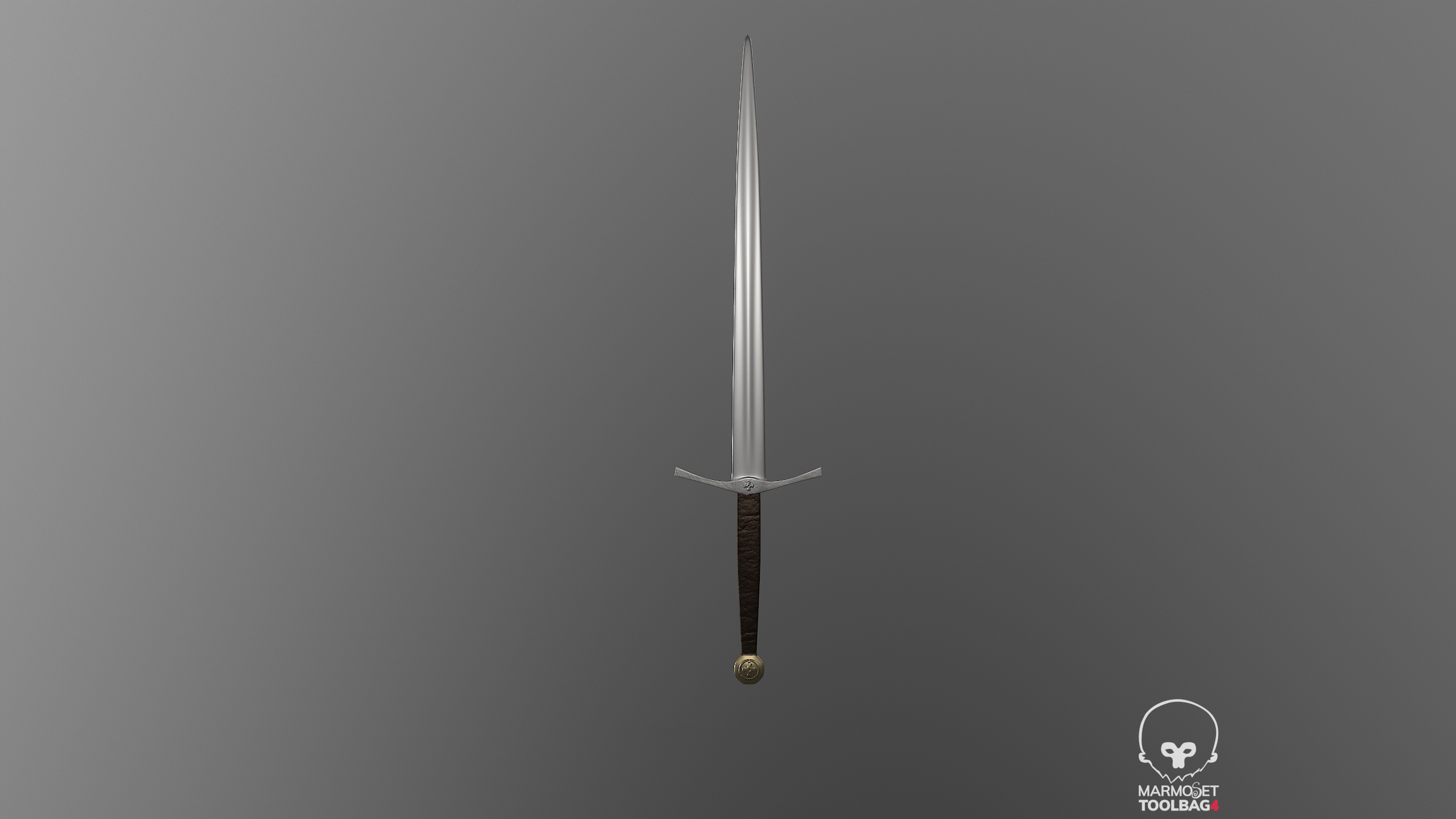 modelo 3d Espada básica Low Poly - TurboSquid 1791581