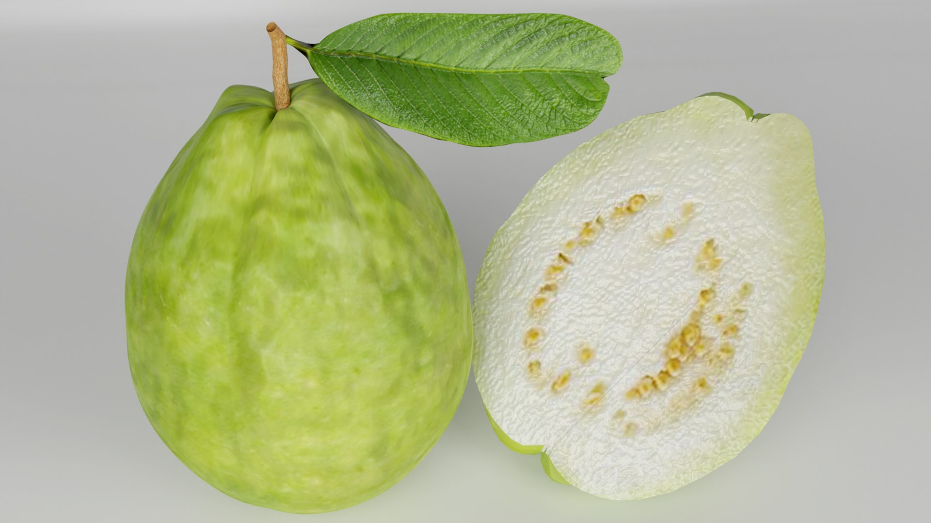 Fruit Bowl Guava 3D Model - TurboSquid 2395312