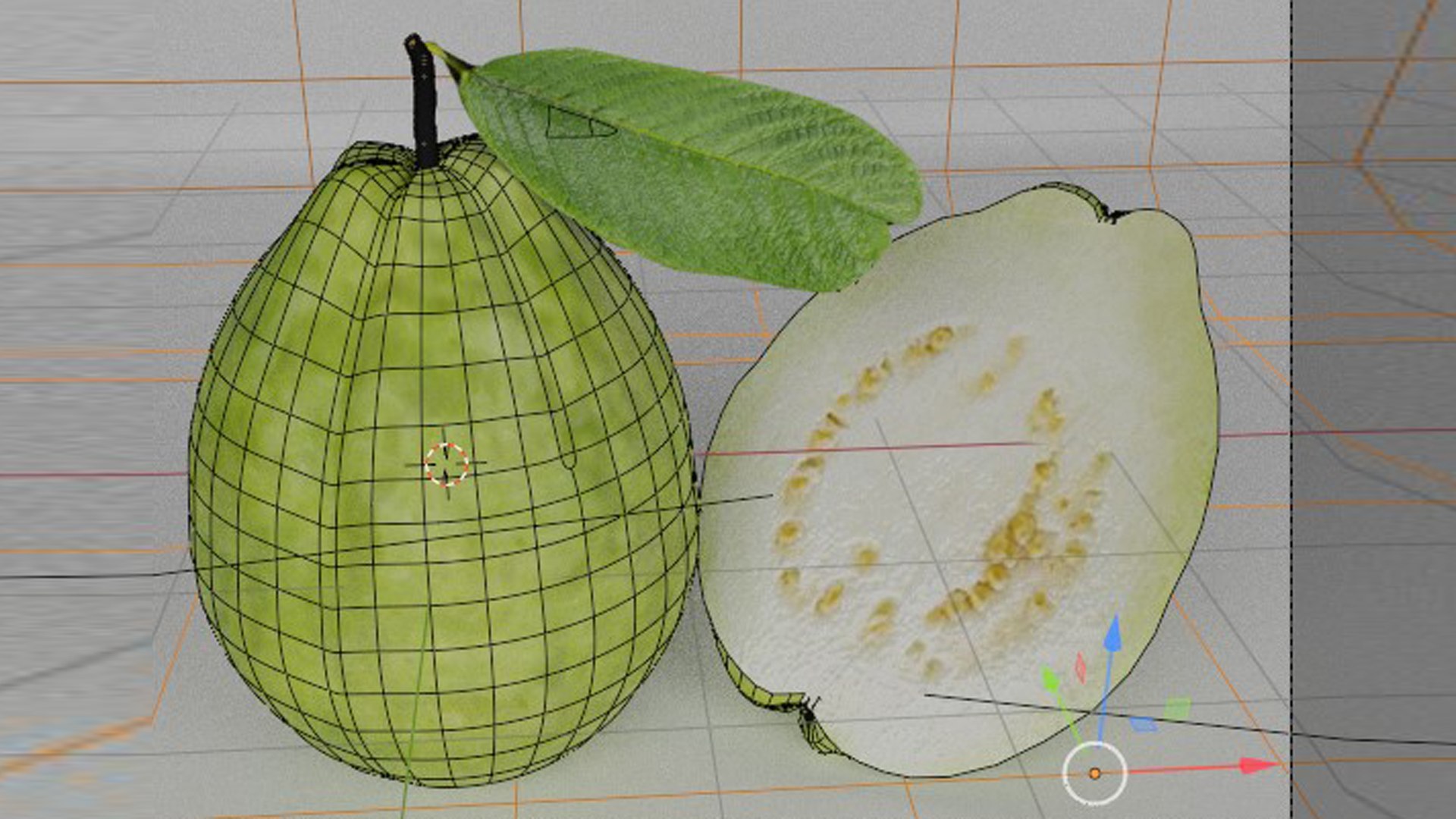 Fruit Bowl Guava 3D Model - TurboSquid 2395312