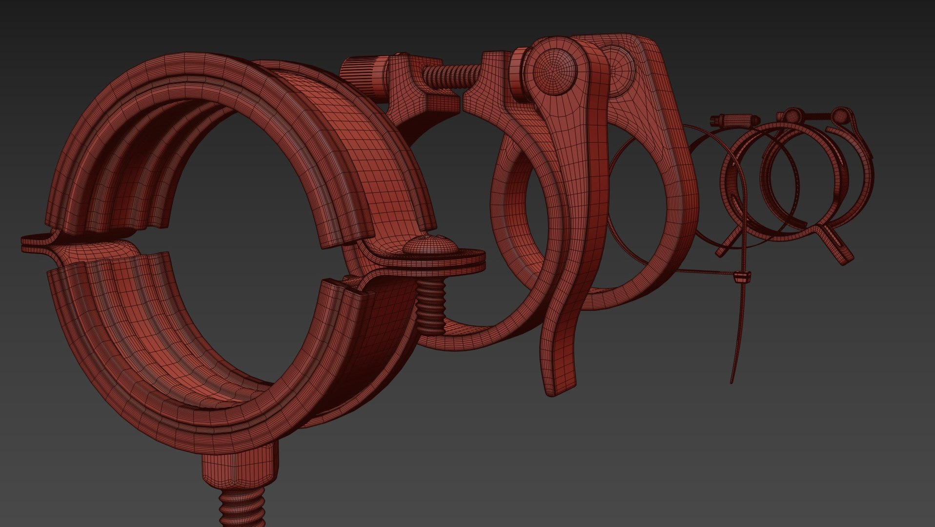 Clamps model - TurboSquid 1732001