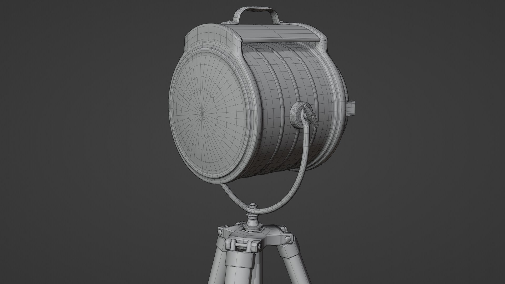 3D Vintage Hollywood Movie Lights Model - TurboSquid 2193211