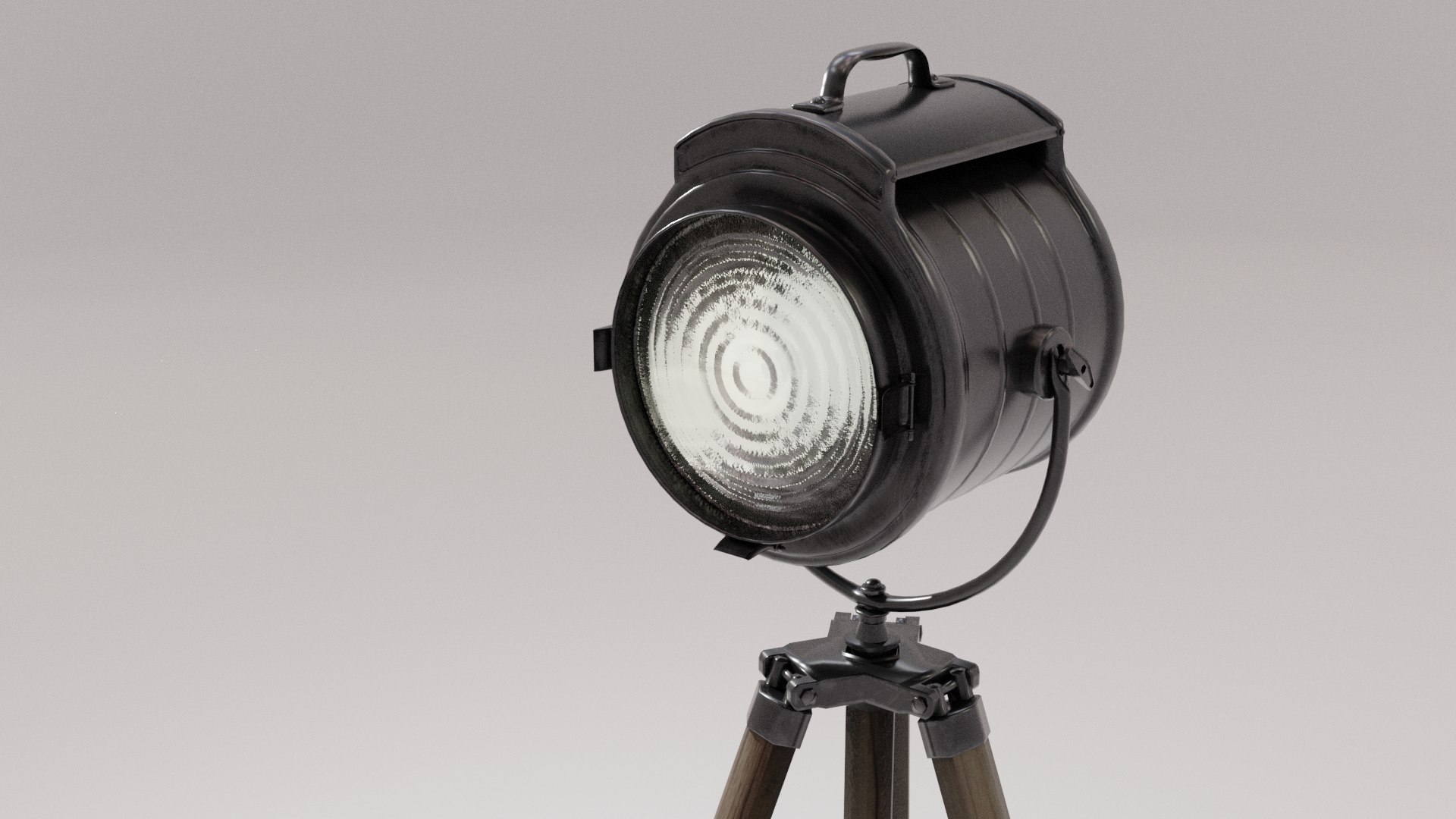 3D Vintage Hollywood Movie Lights Model - TurboSquid 2193211