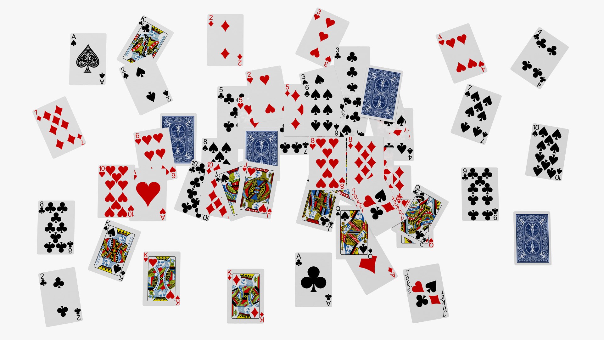 Deck Playing Cards 3D Model - TurboSquid 1495461