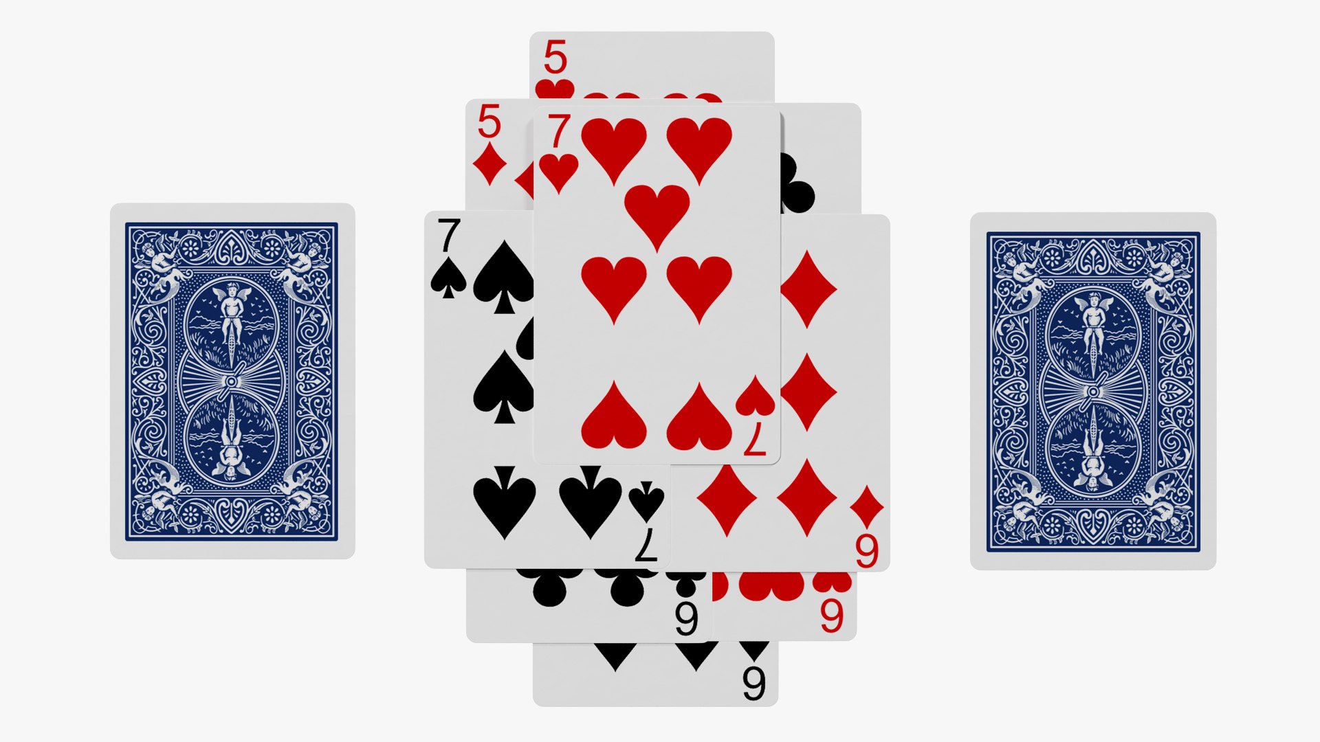 Deck Playing Cards 3D Model - TurboSquid 1495461