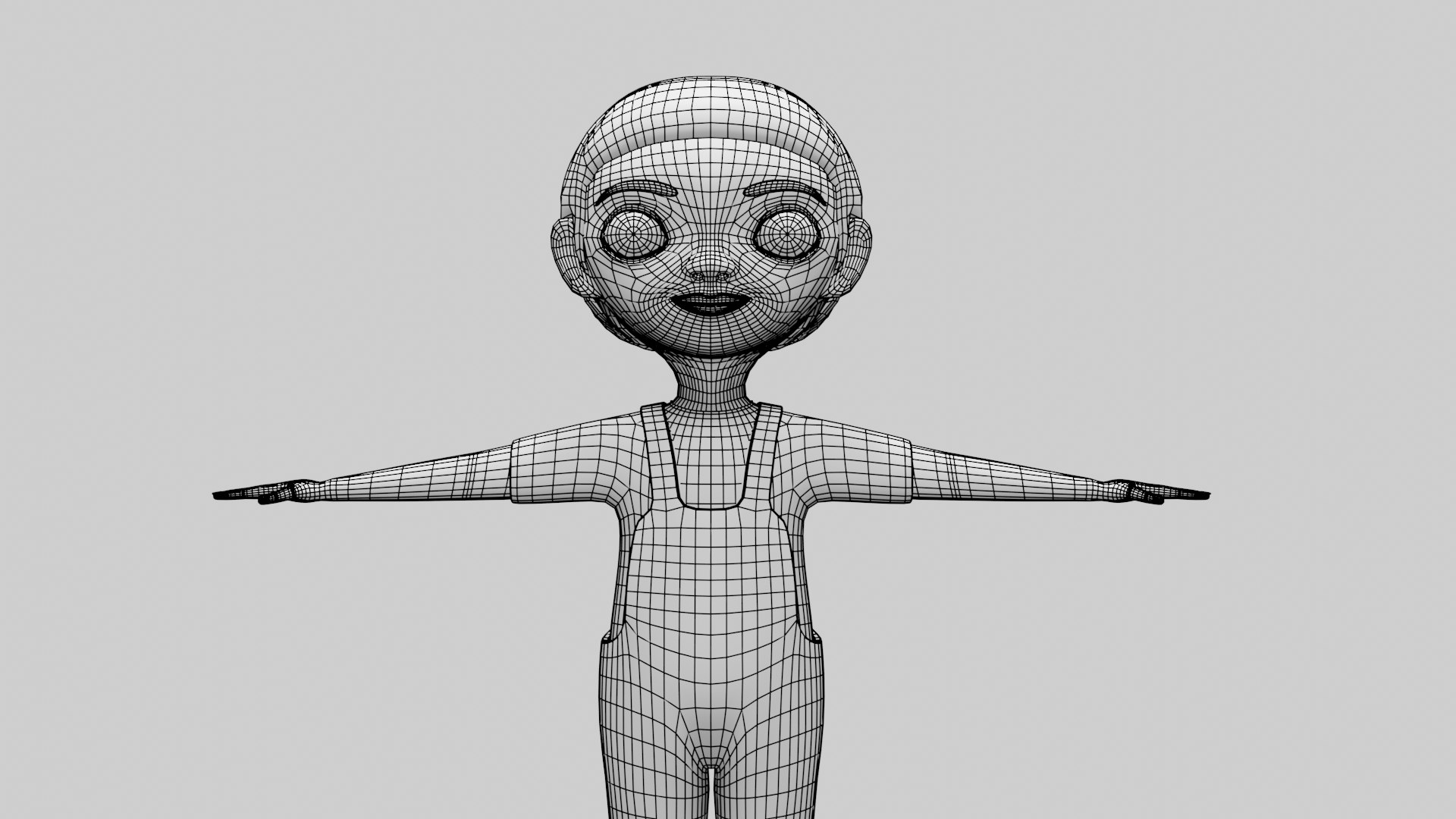 3d Cartoon Girl 9 Turbosquid 2185820