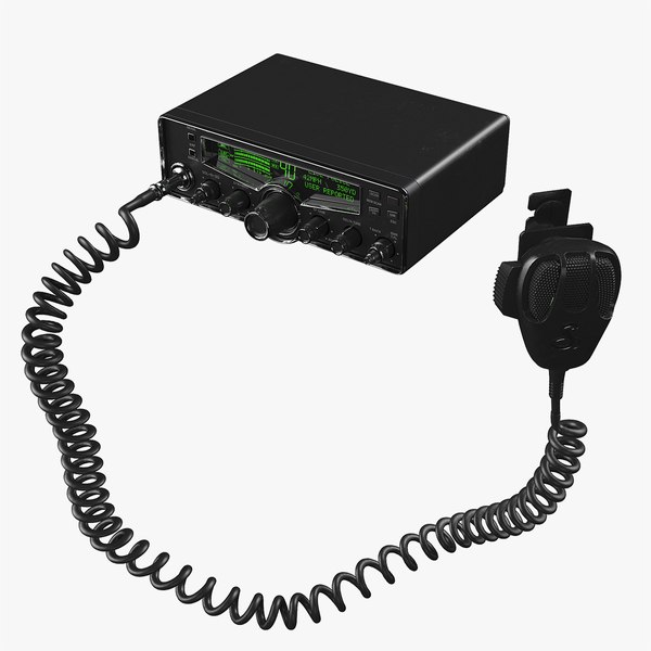 3D cb radio model - TurboSquid 1605291