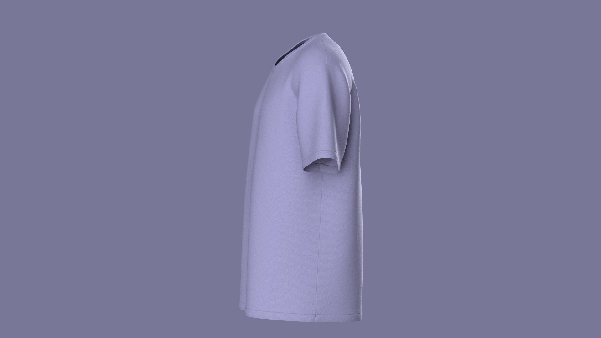 3D Round Neck Top Tee Design Model - TurboSquid 2221322