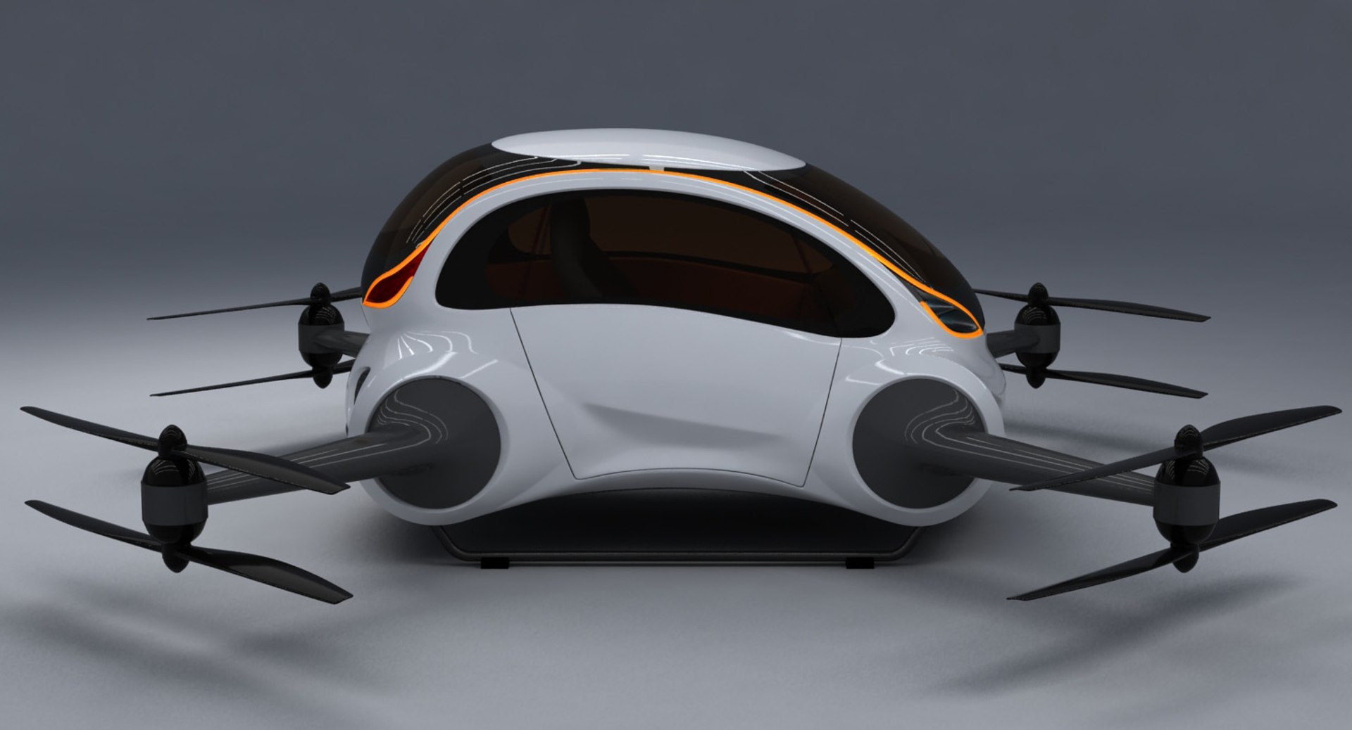 3D Model Flying Car - TurboSquid 1377220