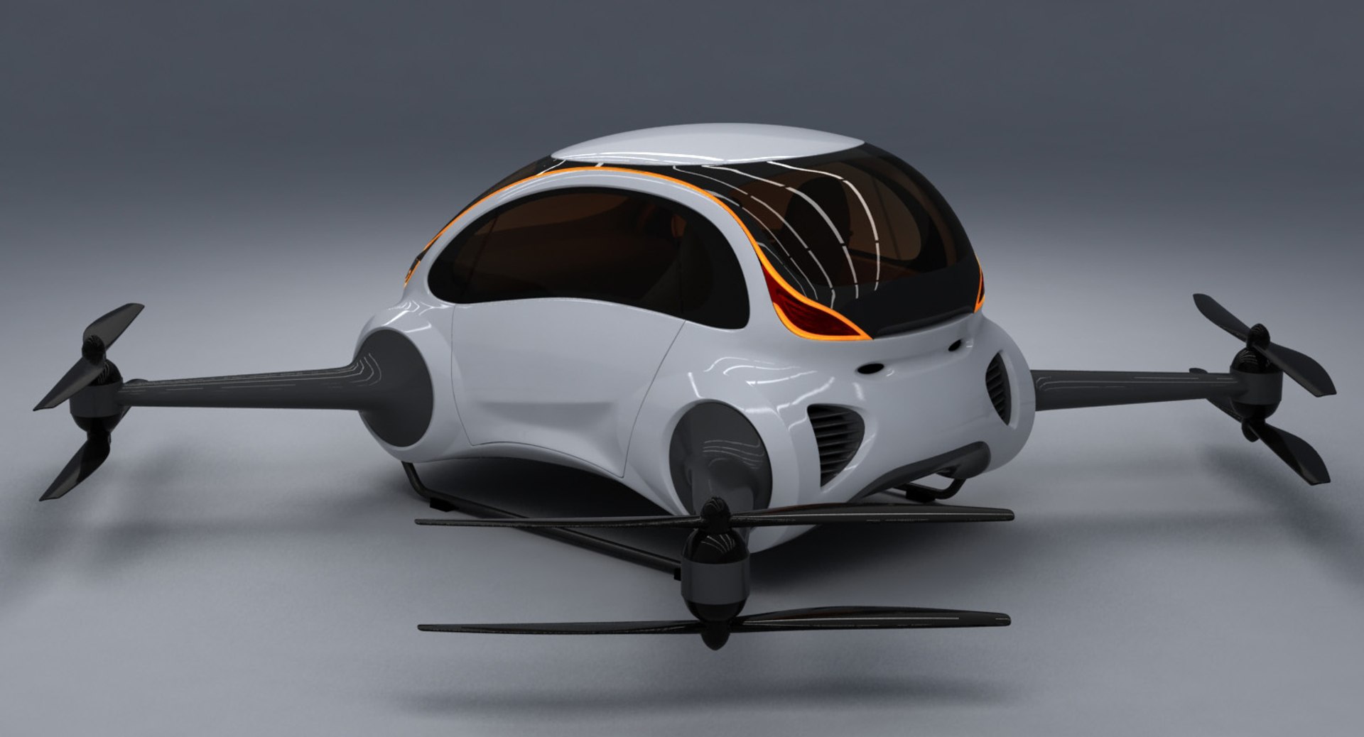 3D Model Flying Car - TurboSquid 1377220